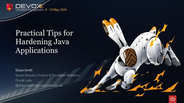 Practical Tips for Hardening Java Applications | PPT
