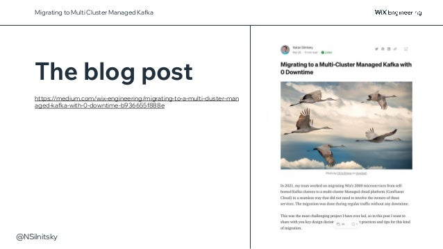 Devoxx UK - Migrating to Multi Cluster Managed Kafka | PDF