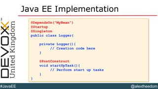 Devoxx UK 2015: How Java EE has changed pattern implementation | PPT