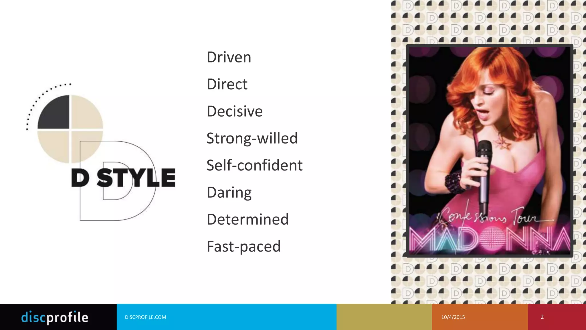 DiSC Personality Styles - Styles de personnalités DISC | PDF