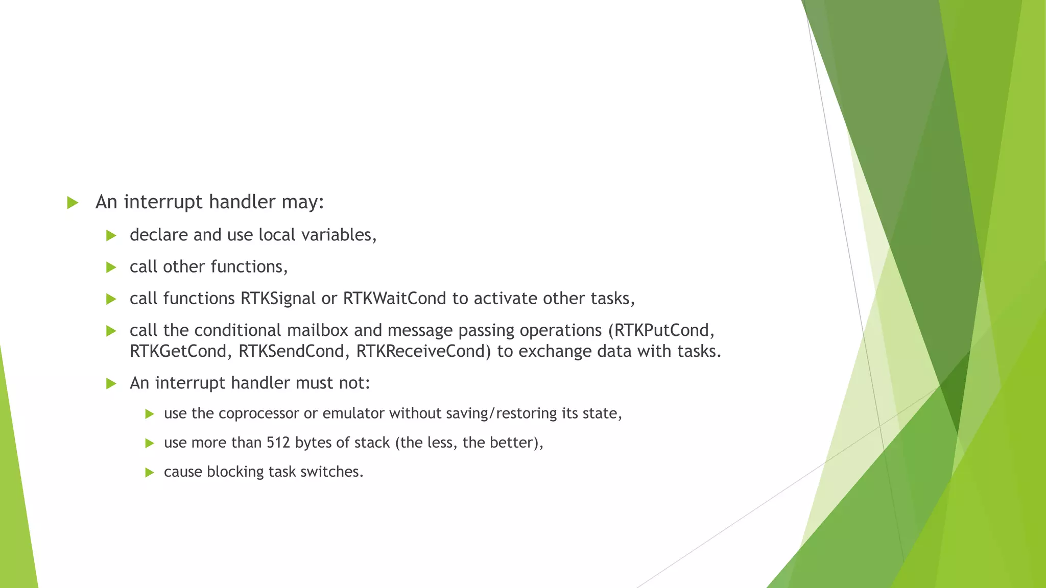DEV PATEL-IU1941090008-Interrupt Handling in RTOS.pptx