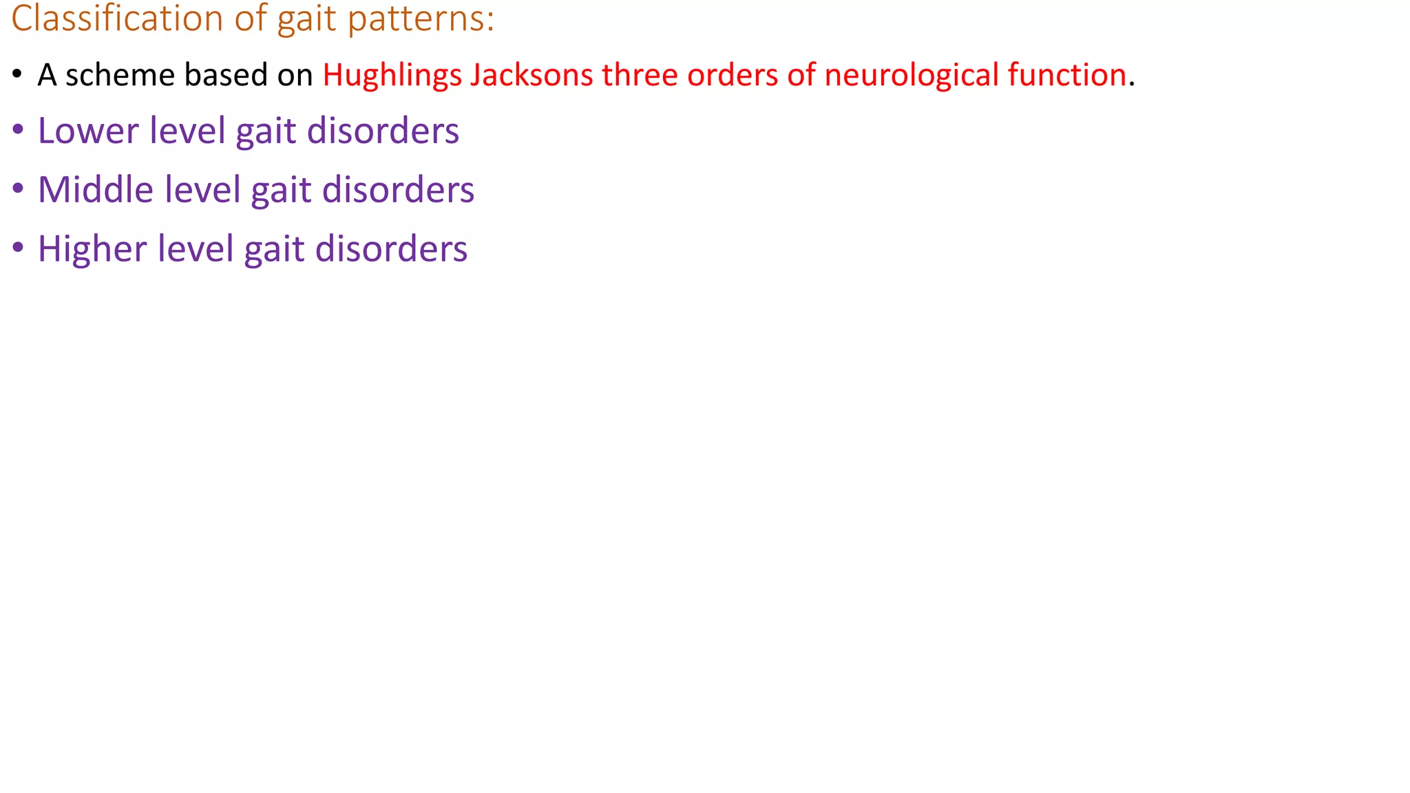 localization and control of gait and posture disorders | PPTX