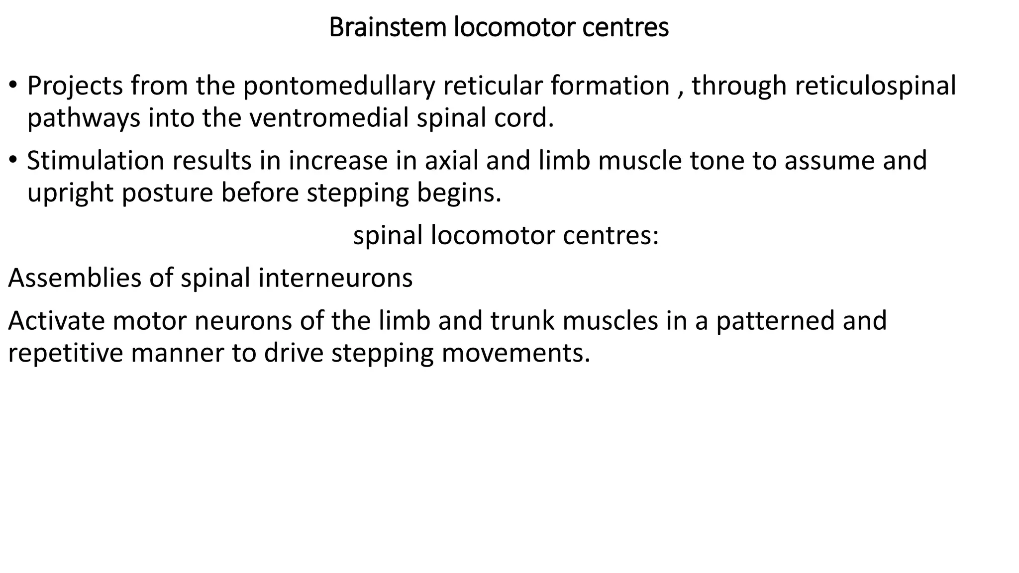 Localization And Control Of Gait And Posture Disorders Ppt
