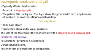 localization and control of gait and posture disorders | PPTX