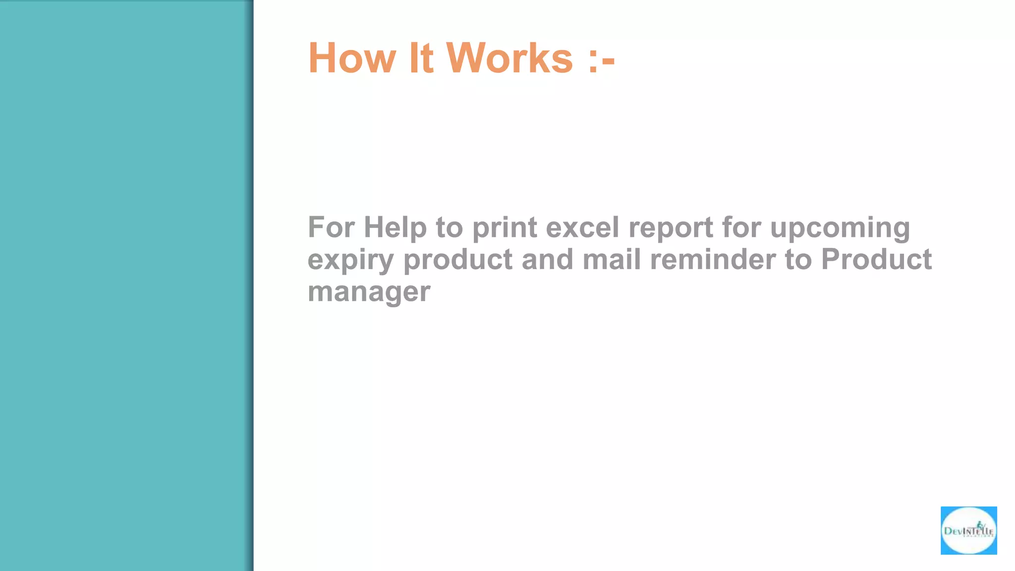 Product Expiry Excel Report & Reminder With Odoo | PPTX