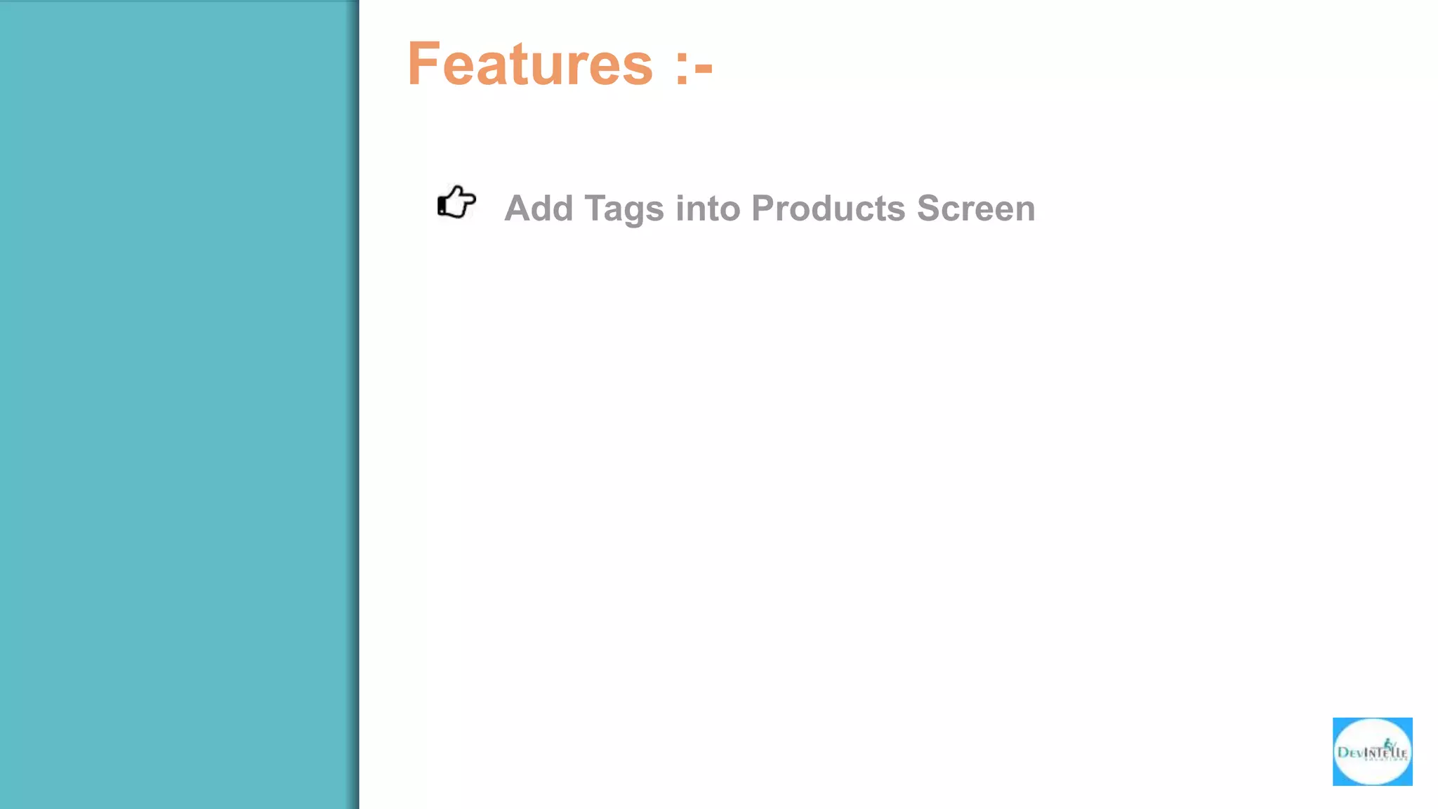 Mange your Product Tags with Odoo App | Apps | PPT