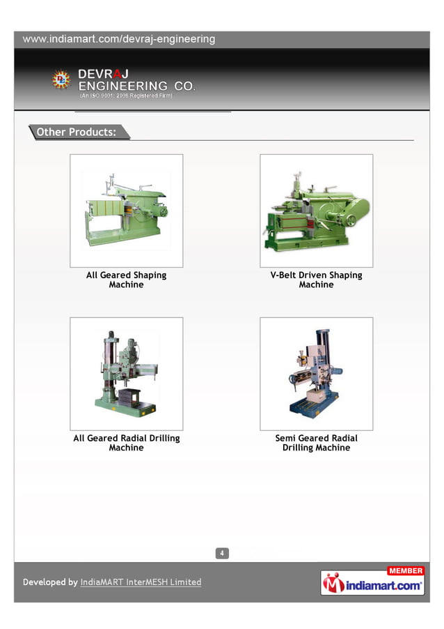 Devraj Engineering Company, Ahmedabad , industrial equipment | PDF