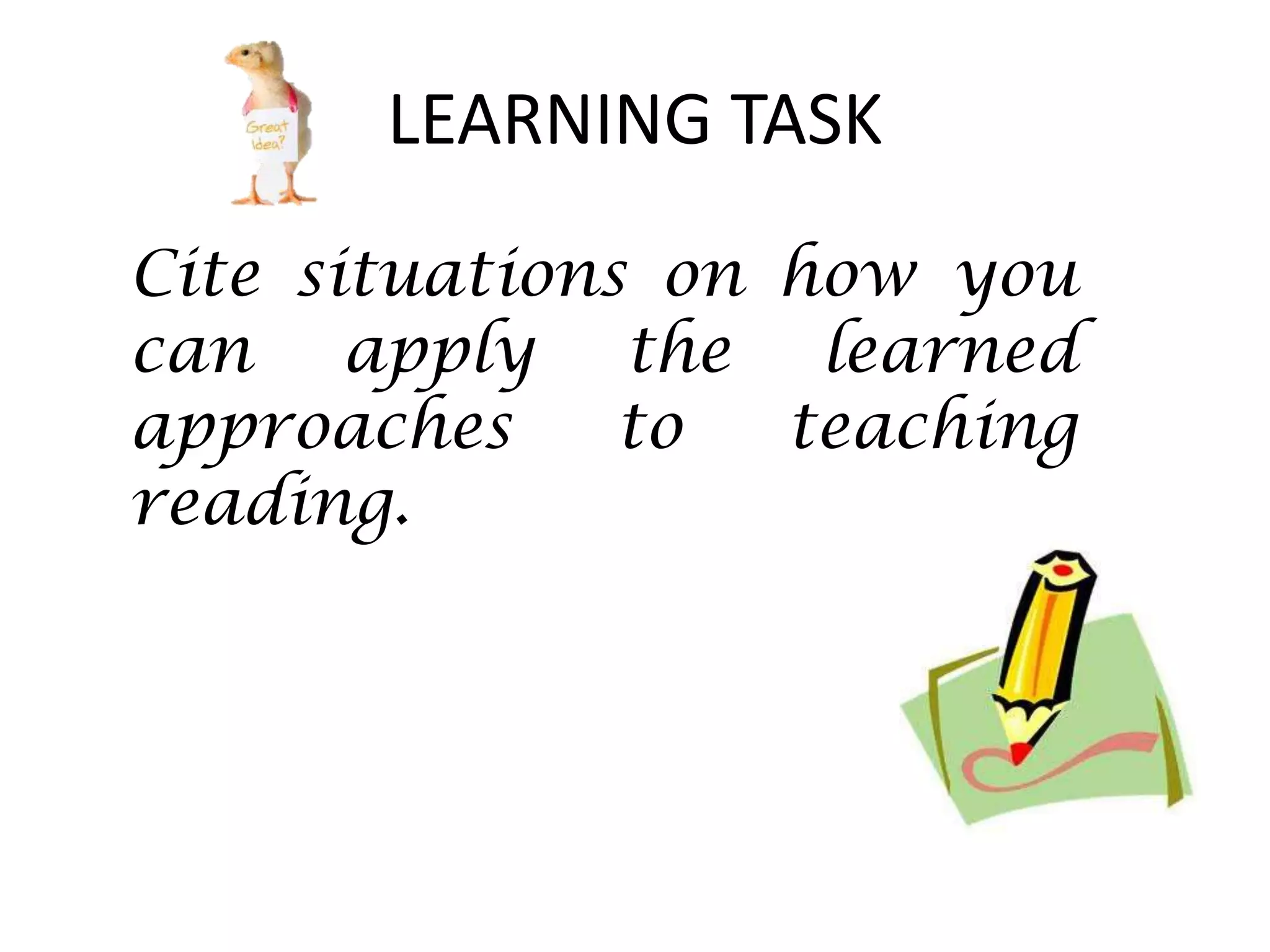 Reading Approach | PPTX