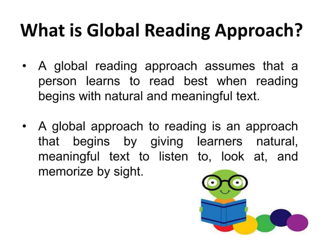 Reading Approach | PPTX