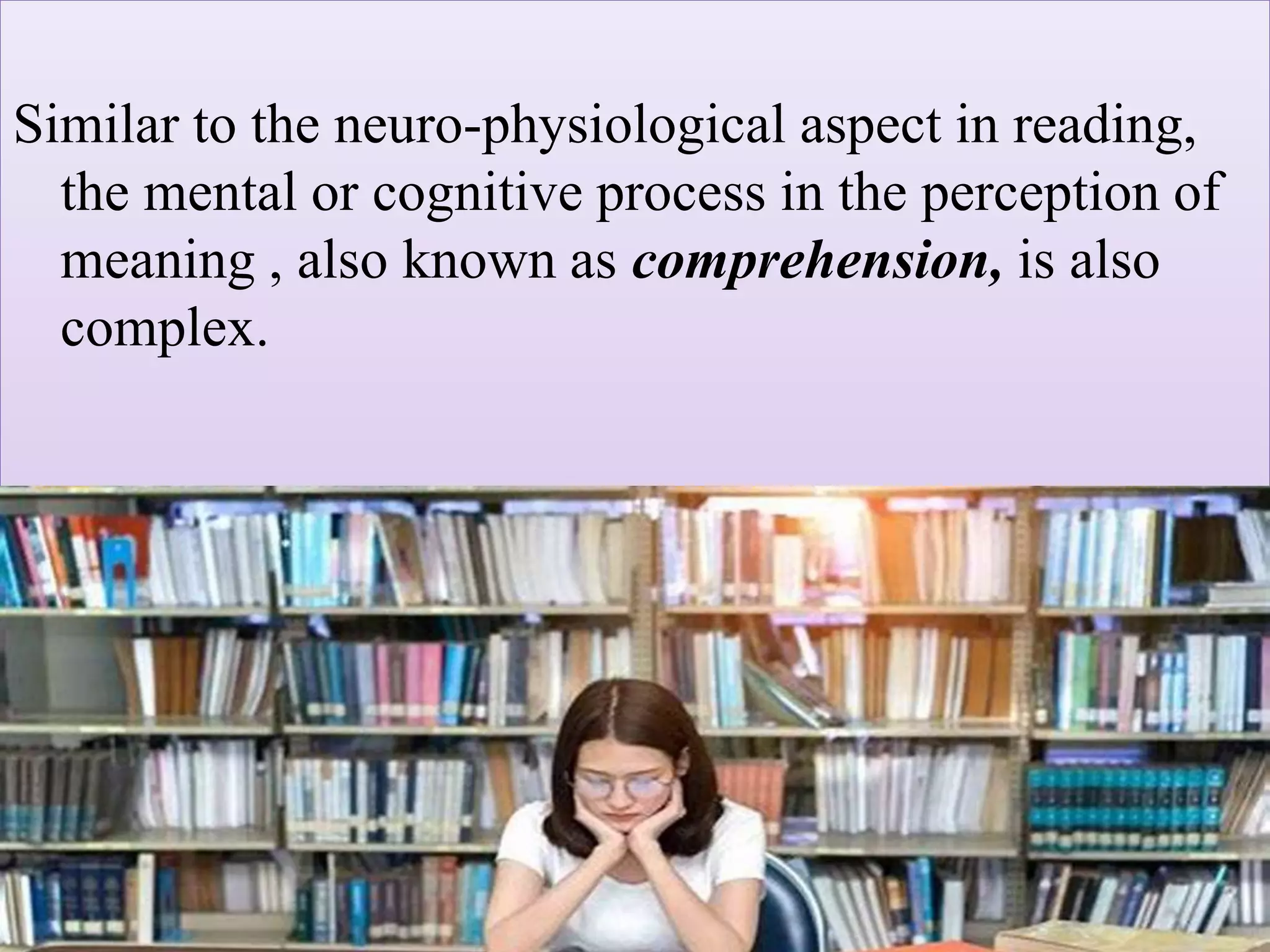 Developmenta reading cognitive process | PPTX | Science