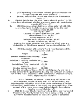 Devry acct 553 final exam