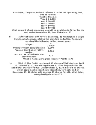 Devry acct 553 final exam