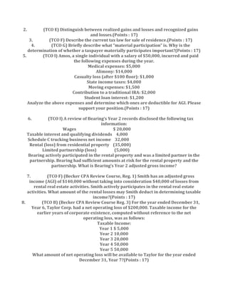 Devry acct 553 final exam | PDF