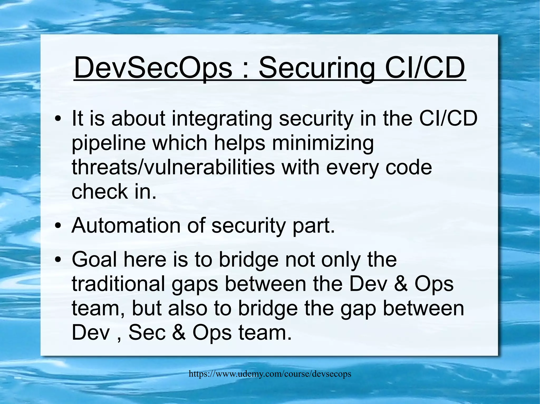 Dev secops | PPT