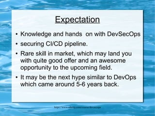 Dev secops | PPT
