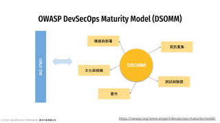 [DevSecOps 工作坊] 強化基礎設施安全性 | PPT