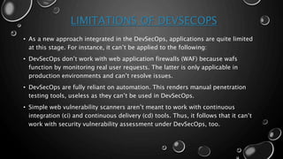 Devsec ops | PPTX | Web Development | Internet