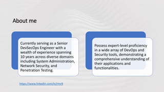 DevSecOPs Summary and Steps involved in Secure SDLC | PDF