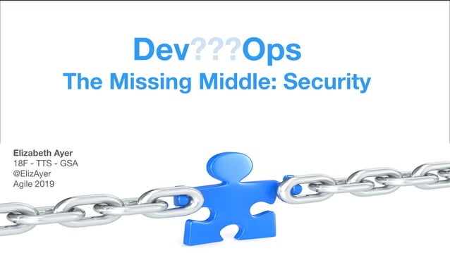 DevSecOps at Agile 2019 | PDF