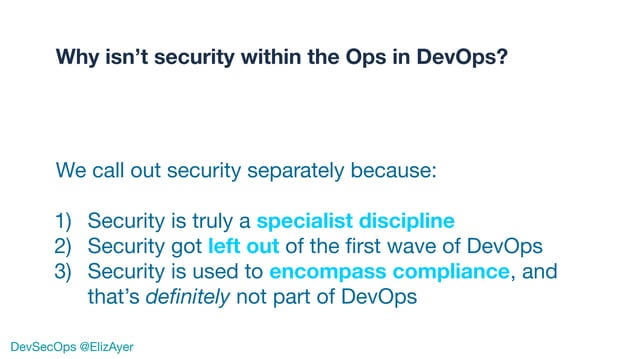 DevSecOps at Agile 2019 | PDF
