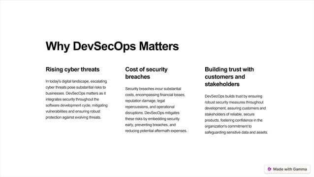 DevSecOps Best Practices-Safeguarding Your Digital Landscape | PPTX | Web Development | Internet