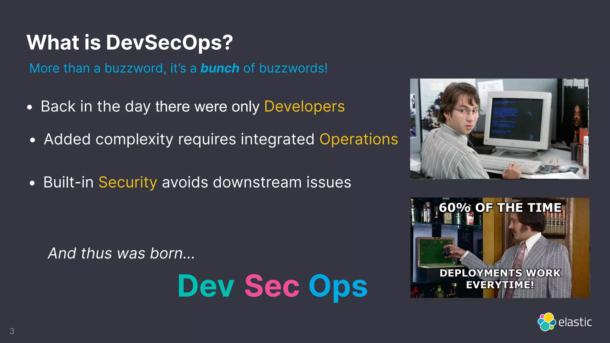 Elastic, DevSecOps, and the DOD software factory | PDF