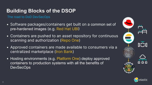 Elastic, DevSecOps, and the DOD software factory | PDF