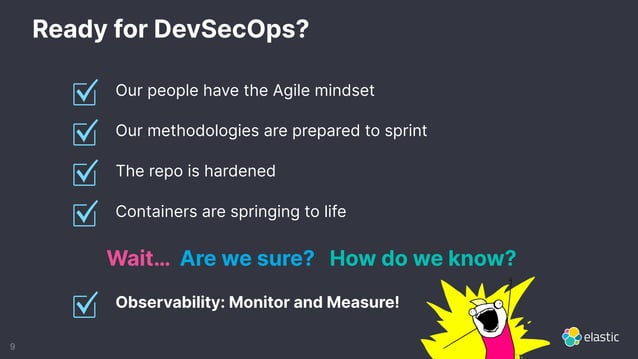 Elastic, DevSecOps, and the DOD software factory | PDF