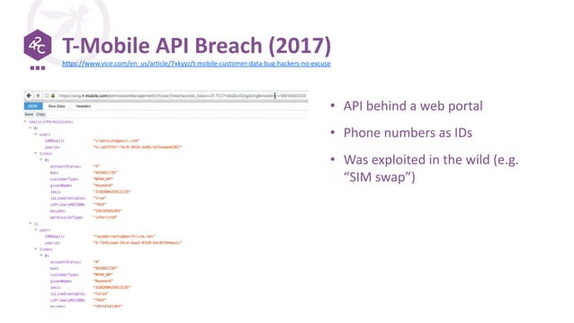 Owasp Api Security Top 10 Austin Devsecops Days Ppt