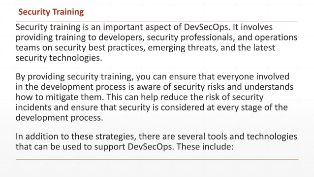 Devsecops For Agile Development Integrating Security Into The Agile Process Ppt Free Download