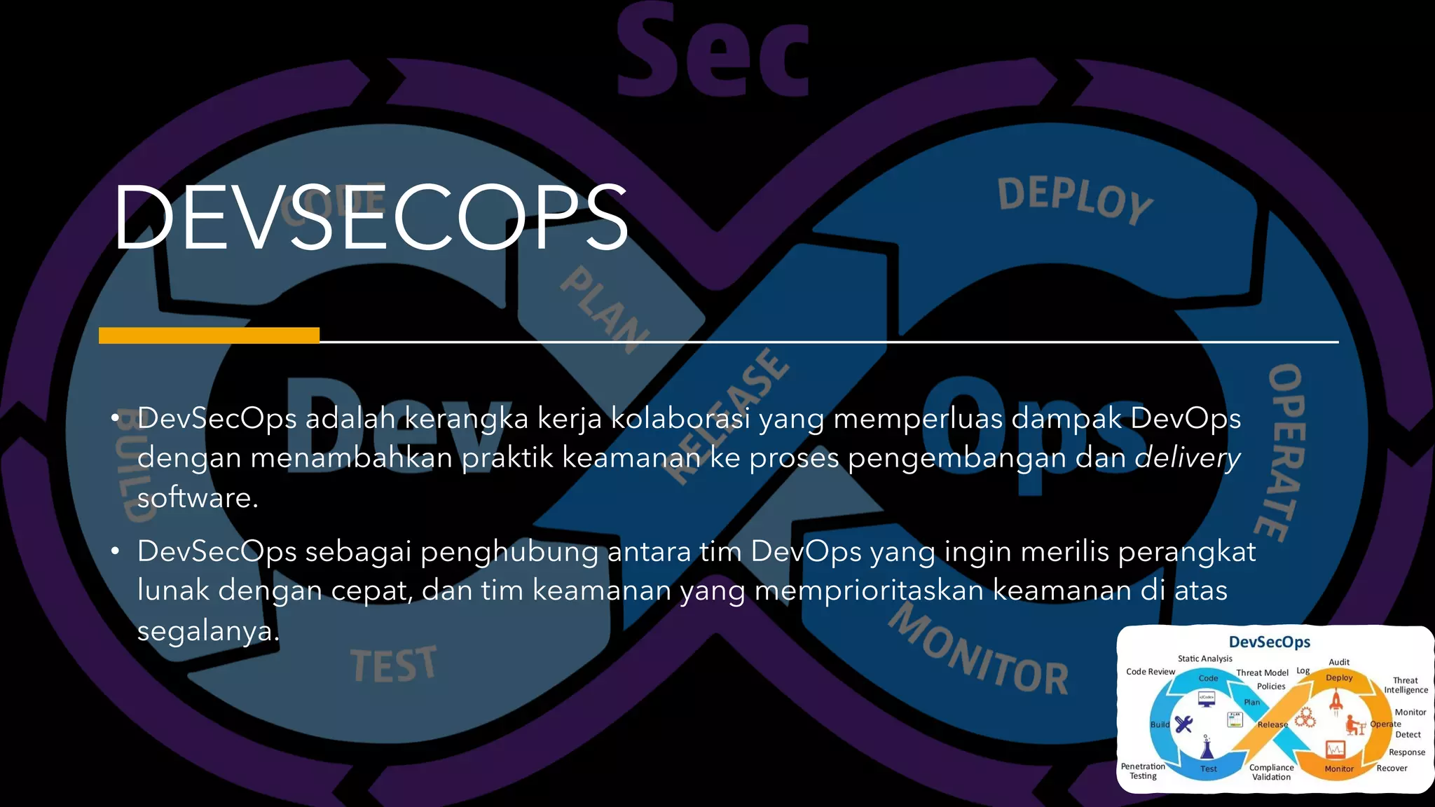 Devsecops: membangun kemampuan soc di dalam devsecops pipeline - Dedi Dwianto | PDF
