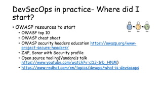 DevSecOps OWASP | PPTX