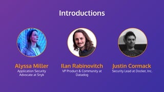 The State of Open Source Security in DevSecOps Pipelines: A Panel Discussion | PPT