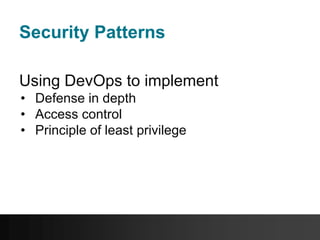 DevSecOps: Security and Compliance at the Speed of Continuous Delivery ...