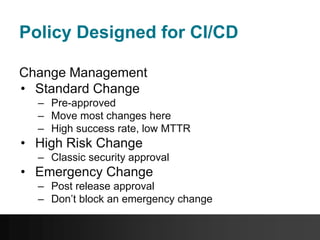 DevSecOps: Security and Compliance at the Speed of Continuous Delivery ...