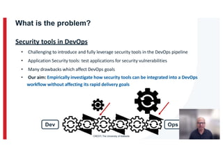 DevSecOps: Continuous Engineering with Security by Design: Challenges and Solutions | PPT