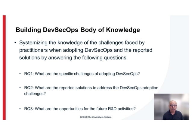 DevSecOps: Continuous Engineering with Security by Design: Challenges ...