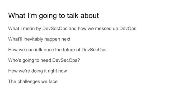 Devsecops The Evolution Of Devops Ppt