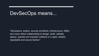 DevSecOps The Evolution of DevOps | PPT