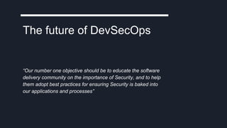 DevSecOps The Evolution of DevOps | PPT