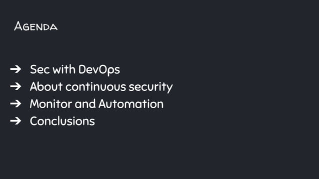 DevSecOps-The Key of Continuous Security | PPT