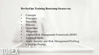 DevSecOps Training Bootcamp - A Practical DevSecOps Course | PPT
