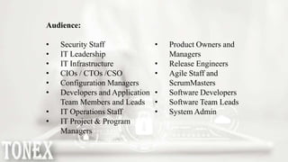 DevSecOps Training Bootcamp - A Practical DevSecOps Course | PPT