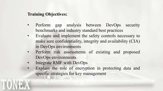 DevSecOps Training Bootcamp - A Practical DevSecOps Course | PPT