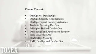 DevSecOps Training Bootcamp - A Practical DevSecOps Course | PPT