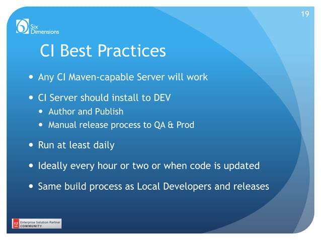 CQ5 Development Setup, Maven Build and Deployment | PPT