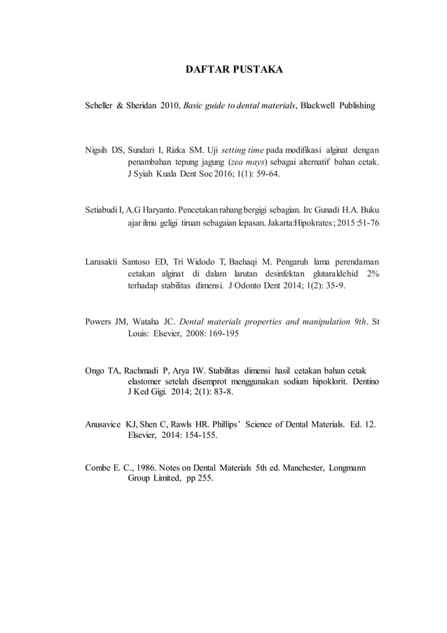 SETTING TIME ALGINATE | DOCX