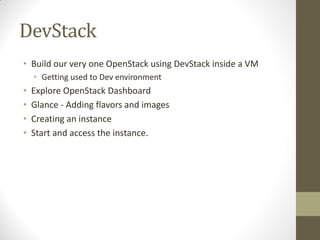 DevStack: A developers cloud in a box. | PDF