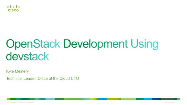 OpenStack Development Using devstack | PPT