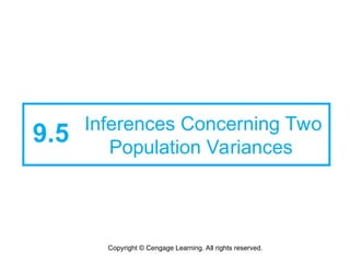 inferences based on two sample - chapter 9 | PPT